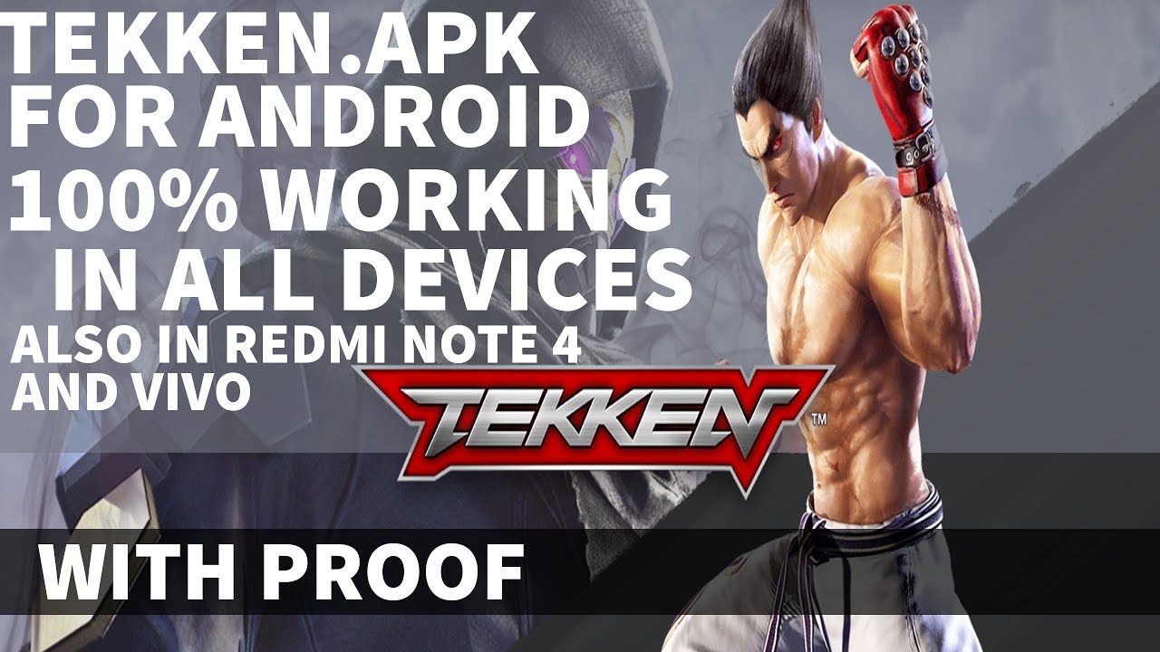 TEKKEN FOR ANDROID AND ALSO FOR REDMI DEVICES - YouTube