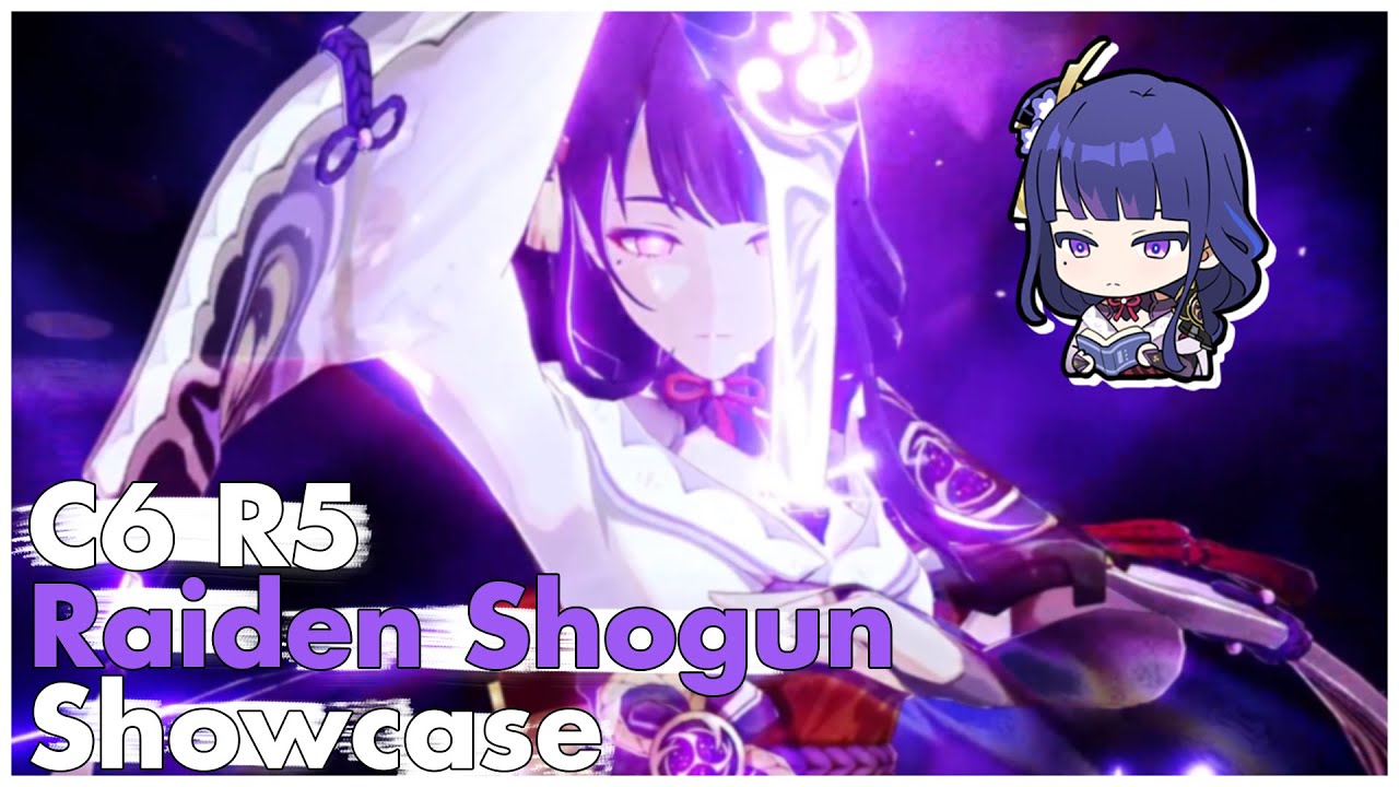 C6 R5 Raiden Shogun | Big Damage | Genshin Impact - YouTube