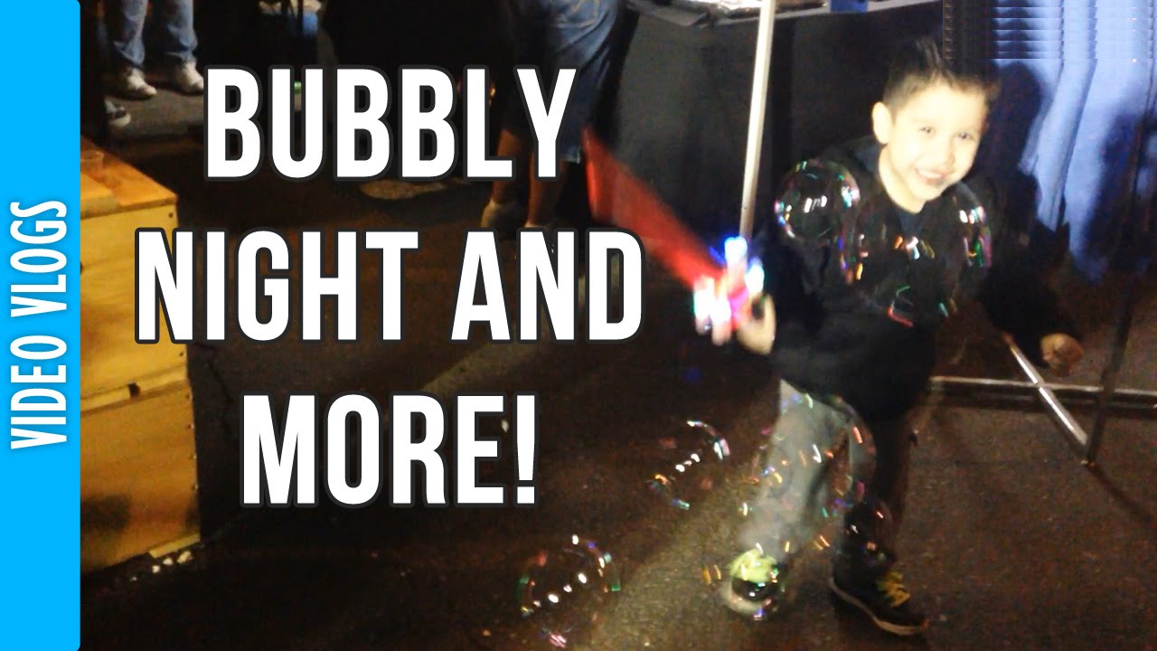 BUBBLY NIGHT AND MORE! VLOG- The290ss - YouTube