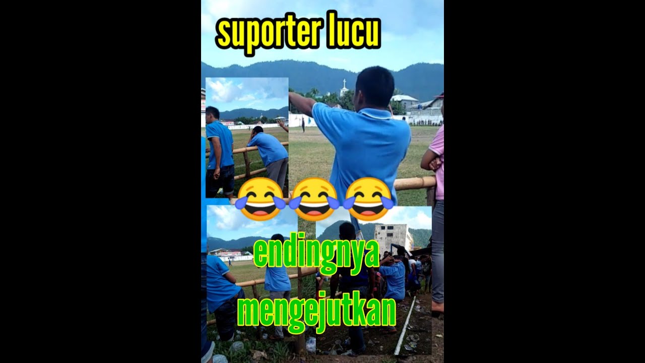 MENGEJUTKAN suporter merangkap pelatih LUCU ABIS - YouTube