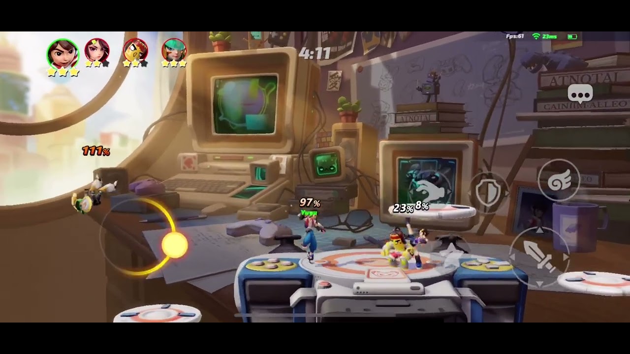 Flash party brawl mode - YouTube