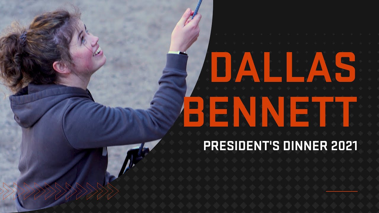 President's Dinner 2021 | Dallas Bennett - YouTube