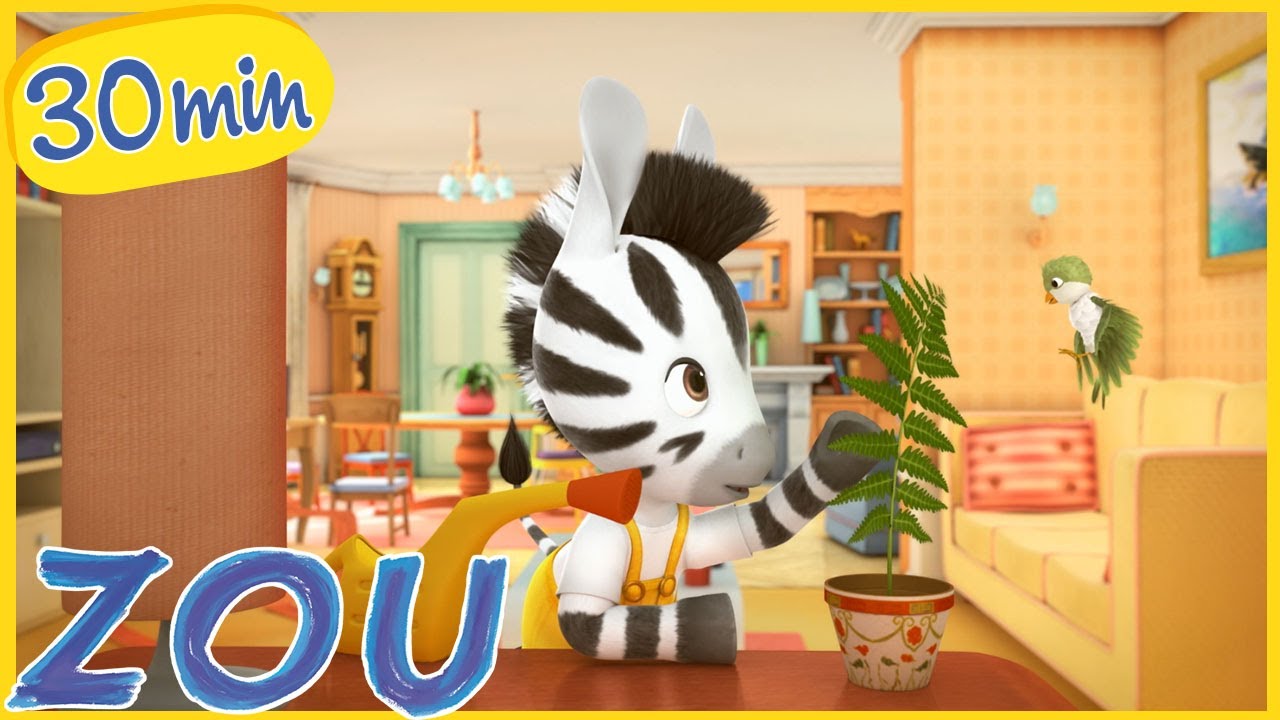 Zou in italiano 🦓 La felce di Zou 🌿 Cartoni animati - YouTube