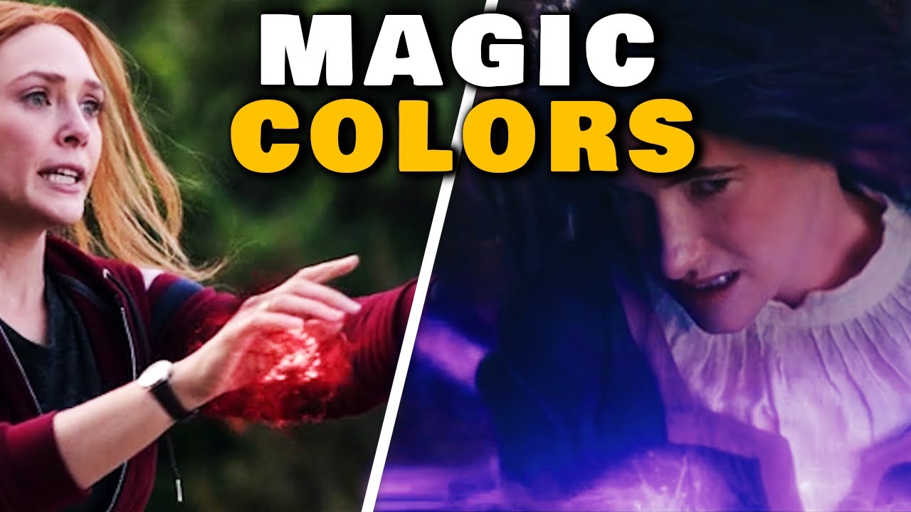 Wanda And Agatha Different Magic Colors Explained - YouTube