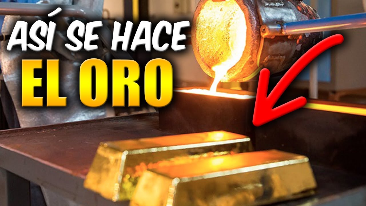 ORO ¡Como se Hace? | FRABRICA en ACCION🏭 #facts #fabricacion #oro # ...