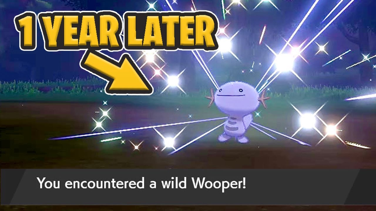 It took me a year to find Shiny Wooper - YouTube