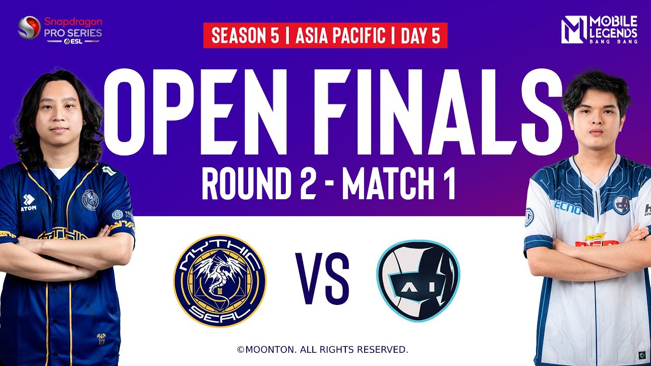 MYTHIC SEAL vs AI ESPORTS | SPS Mobile Open Finals | MLBB | S5 Day 5 ...