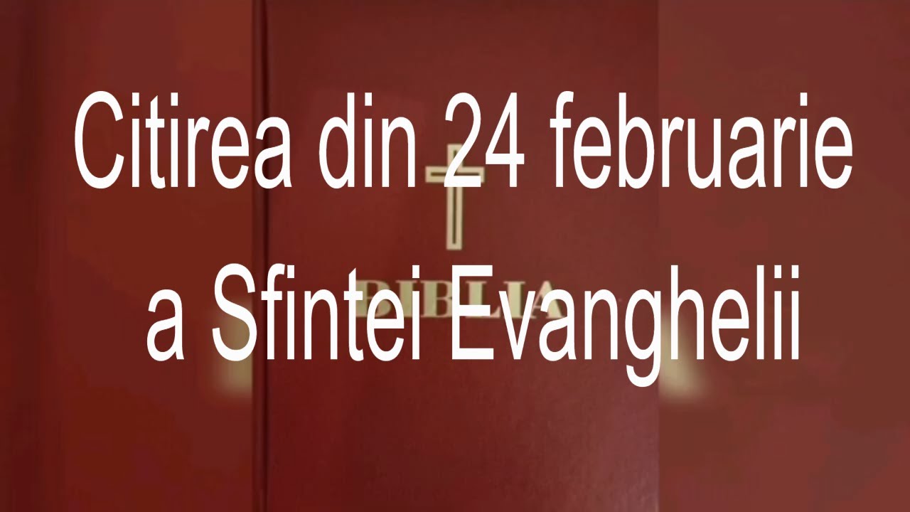 BIBLIA azi. Marcu 15, 1-15 Apostolul 1 Ioan 4, 20-21 si 5, 1-21 Psalmii ...