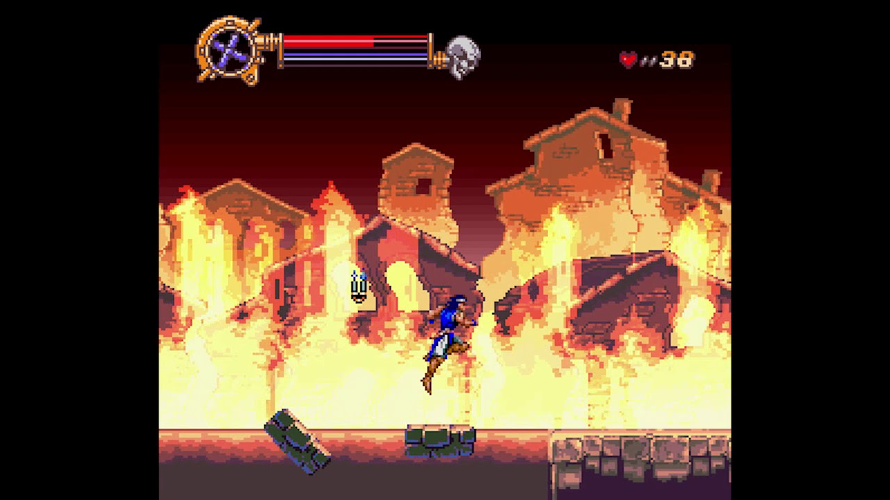 Castlevania: Dracula X - Stage 1: Burning Town - YouTube