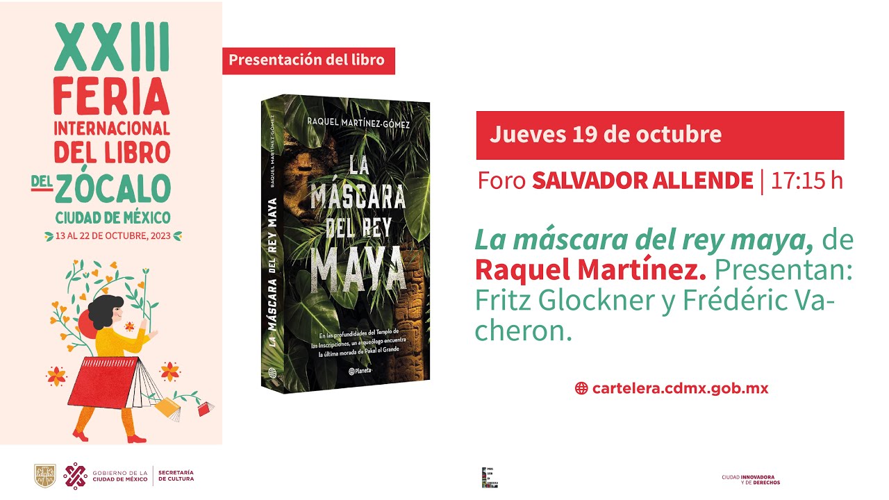 La máscara del rey maya de Raquel Martínez - YouTube