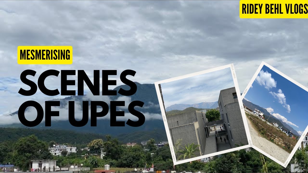 Mesmerising scenes from UPES Dehradun | Bidholi campus | University Of Petroleum And Energy ...