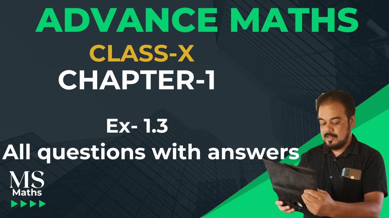Advanced Maths By MS MATHS - YouTube