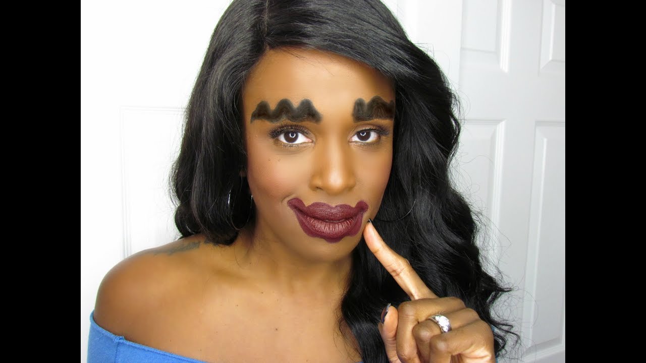 SQUIGGLE BROW & SQUIGGLE LIP TUTORIAL | FULL DEMO & REACTIONS FROM PEOPLE WHILE WEARING IT OUT ...