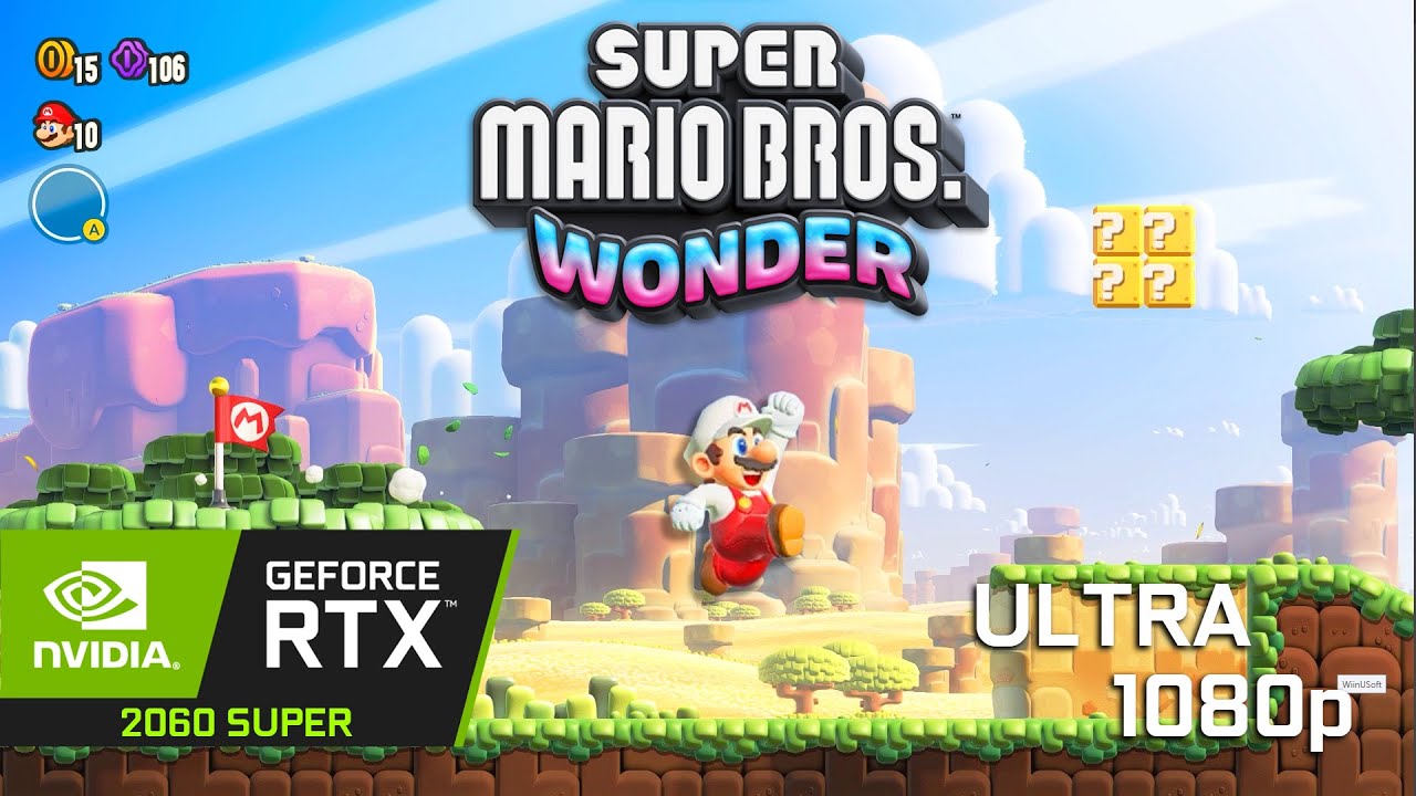 Super Mario Bros Wonder on PC looks so good 🔥 ️ | YUZU Emulator | RTX ...
