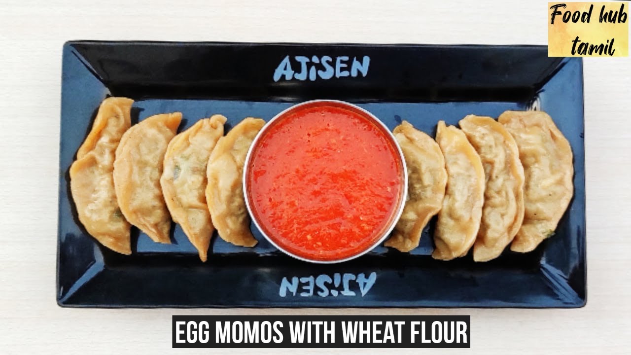 Egg momos with wheat flour | egg momos recipe in tamil | egg momos ...