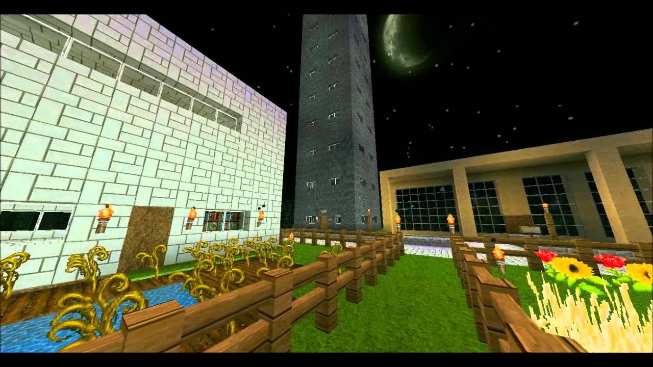 Minecraft Mega City Projekt 01 - YouTube