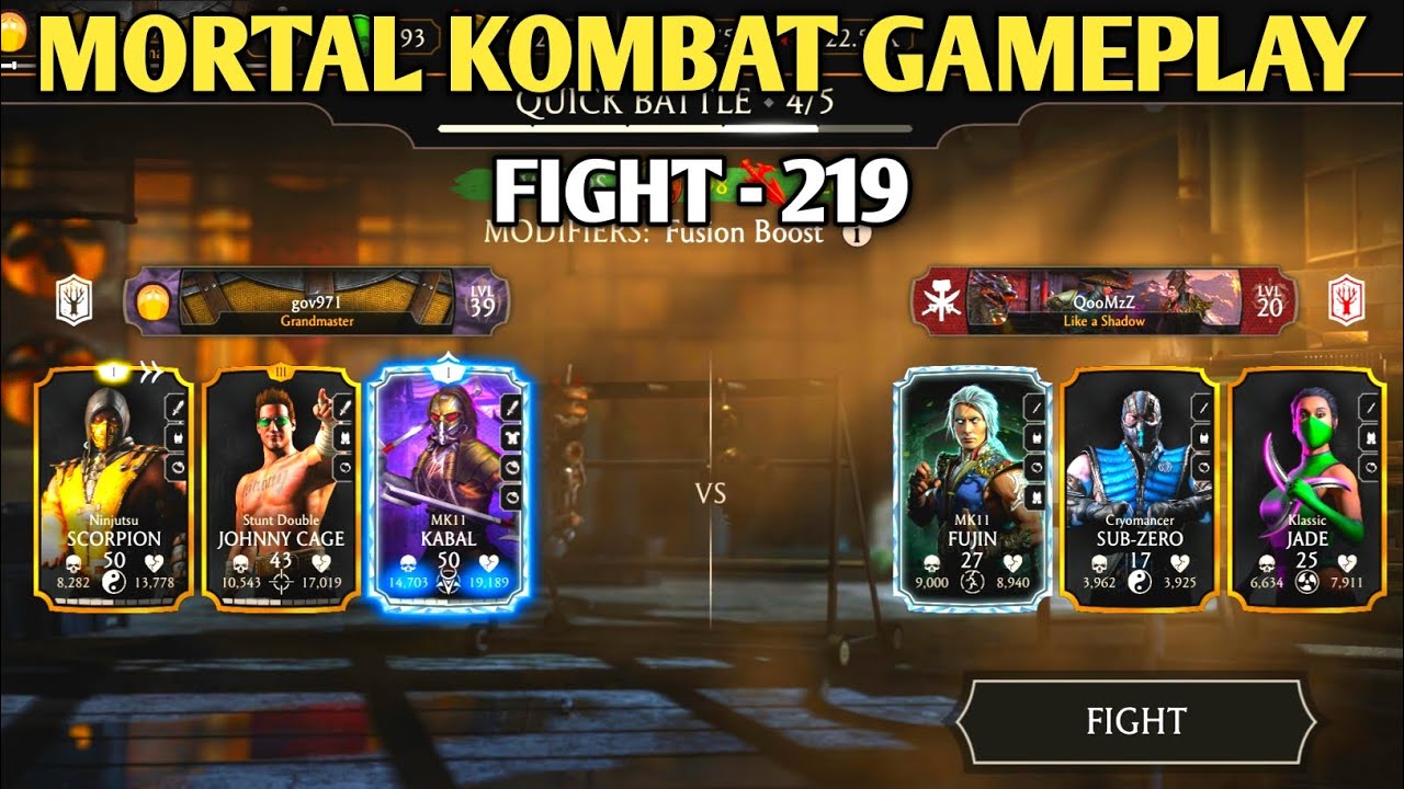 mortal kombat mobile gameplay || faction war || mk mobile || fight ...