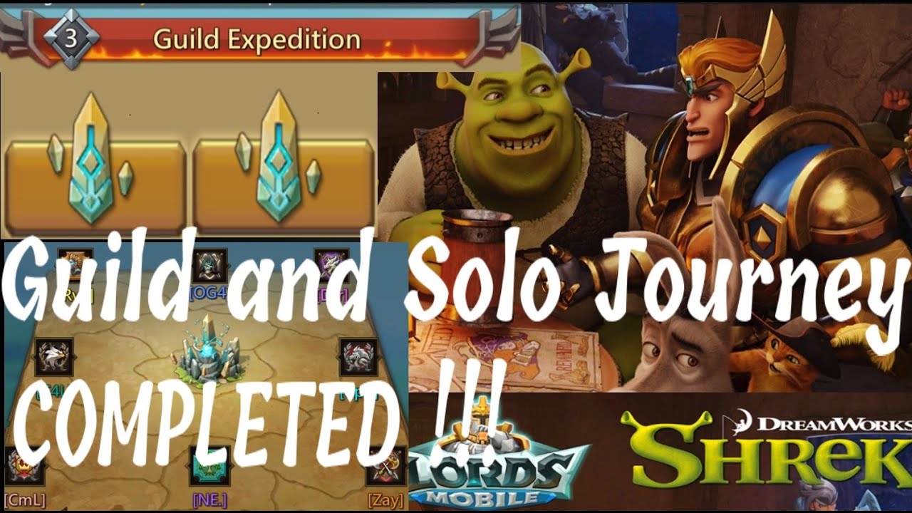 Lords Mobile - Guild Expedition Solo & Guild Journey Completed #lordsmobile #newevent - YouTube