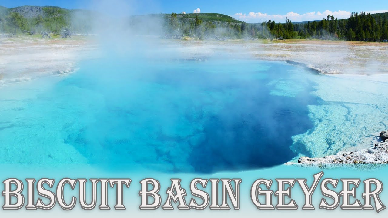 Before the explosion: Walking Tour of Biscuit Basin Geyser, Yellowstone ...