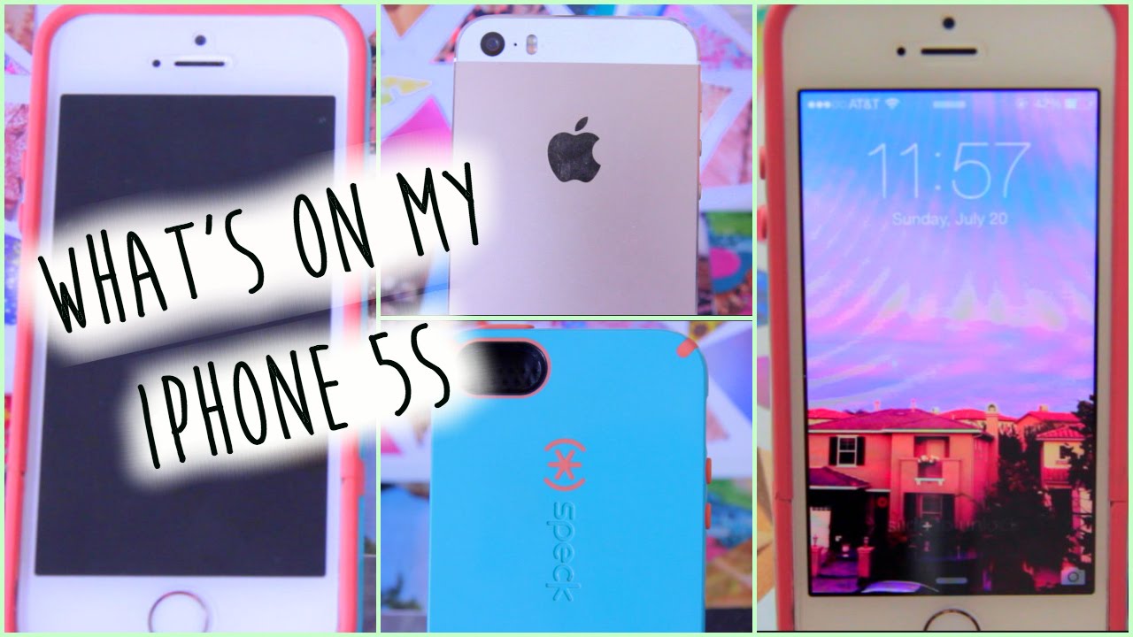 What's on my iPhone 5s! ♡ TAG! - YouTube