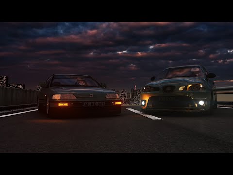 Chill Müziklerle Hard Gazlama & Makas | İbiza Cupra & Honda Crx | Ömer Balık | Assetto Corsa