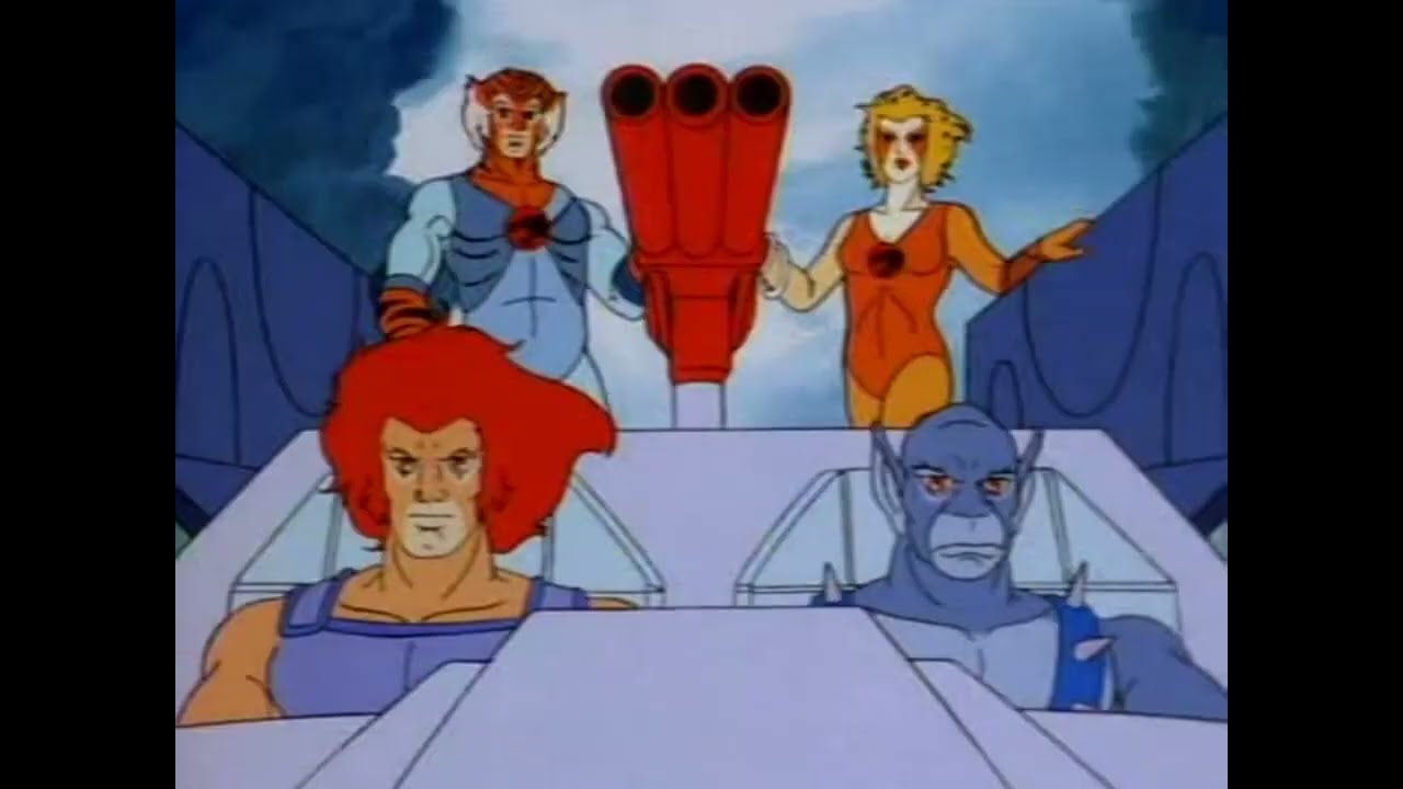 ThunderCats: Thunder-tanque chega no Castelo de Plun Darr - YouTube