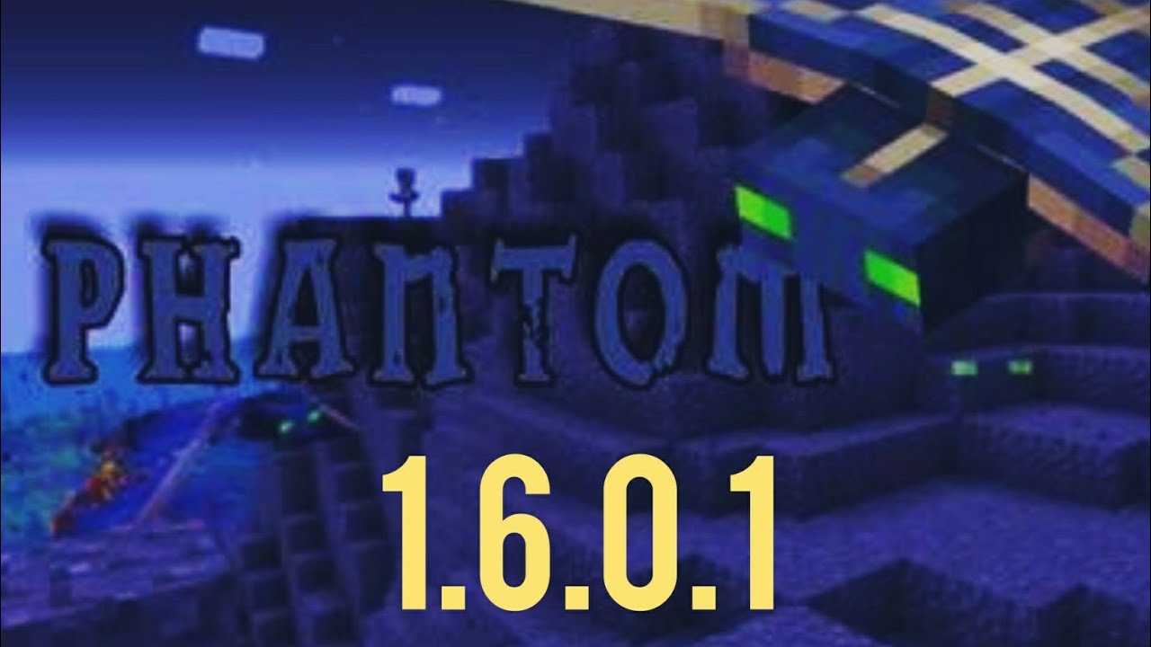 ⭐Nova Versão Minecraft 1.6.0.1 Beta/Novo Mob Phantoms - YouTube
