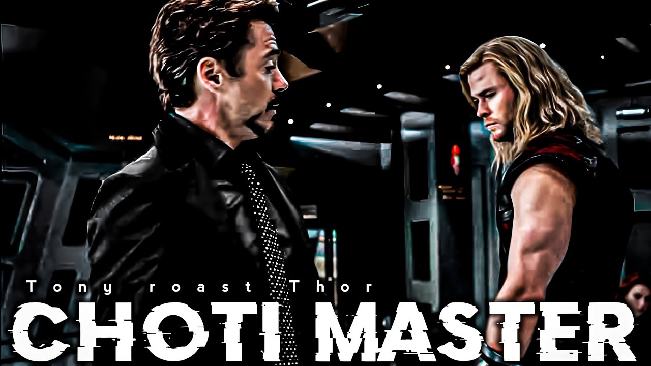 Iron man roast Thor | Tony Stark sigma rules | Iron man status | Choti master Thor ⚡🔨 - YouTube