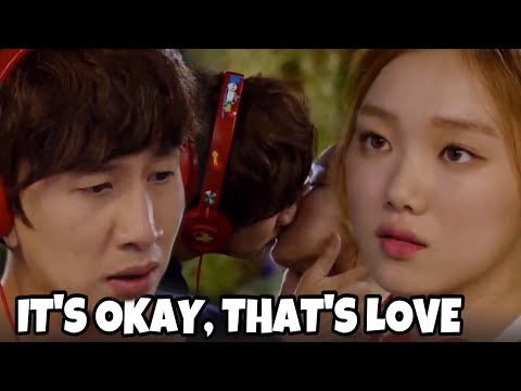 [이광수] Lee Kwang Soo kiss Lee Sung Kyung in \