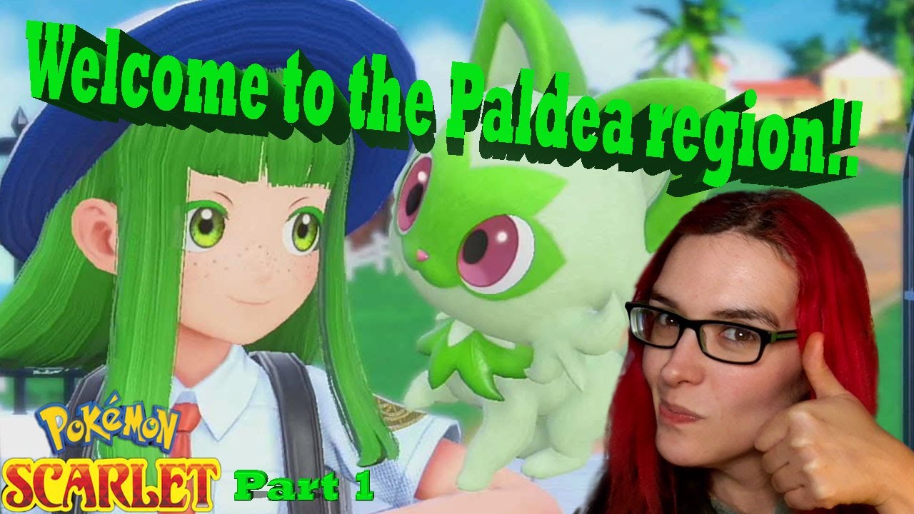 Pokemon Scarlet beginning gameplay - YouTube