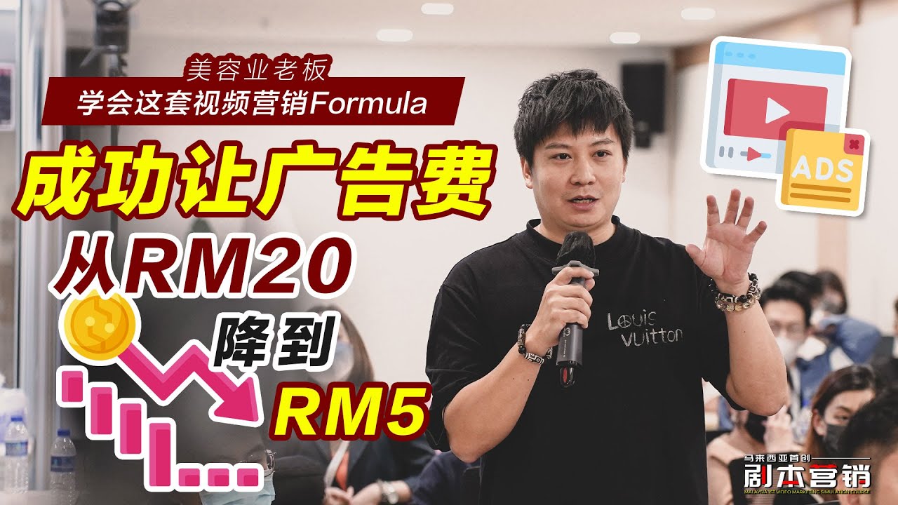 美容业老板成功让广告费从RM20降到RM5 - YouTube
