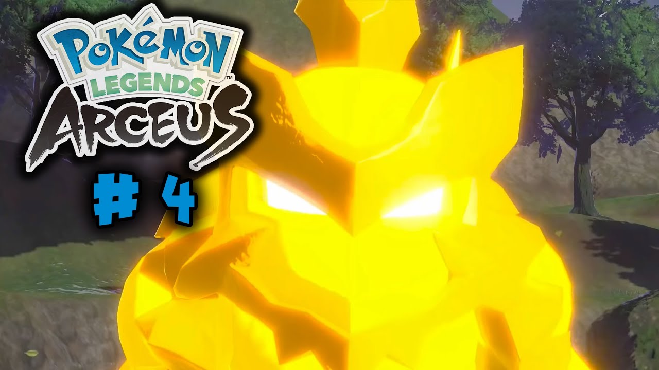 Our First Boss Battle ! | Pokemon Legends Arceus Part 4 - YouTube
