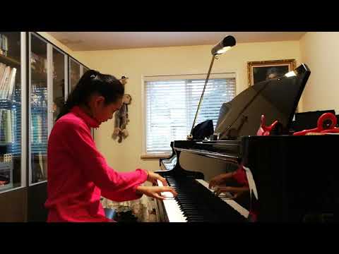 Alice Zhou 11 years old plays Czerny 599NO86