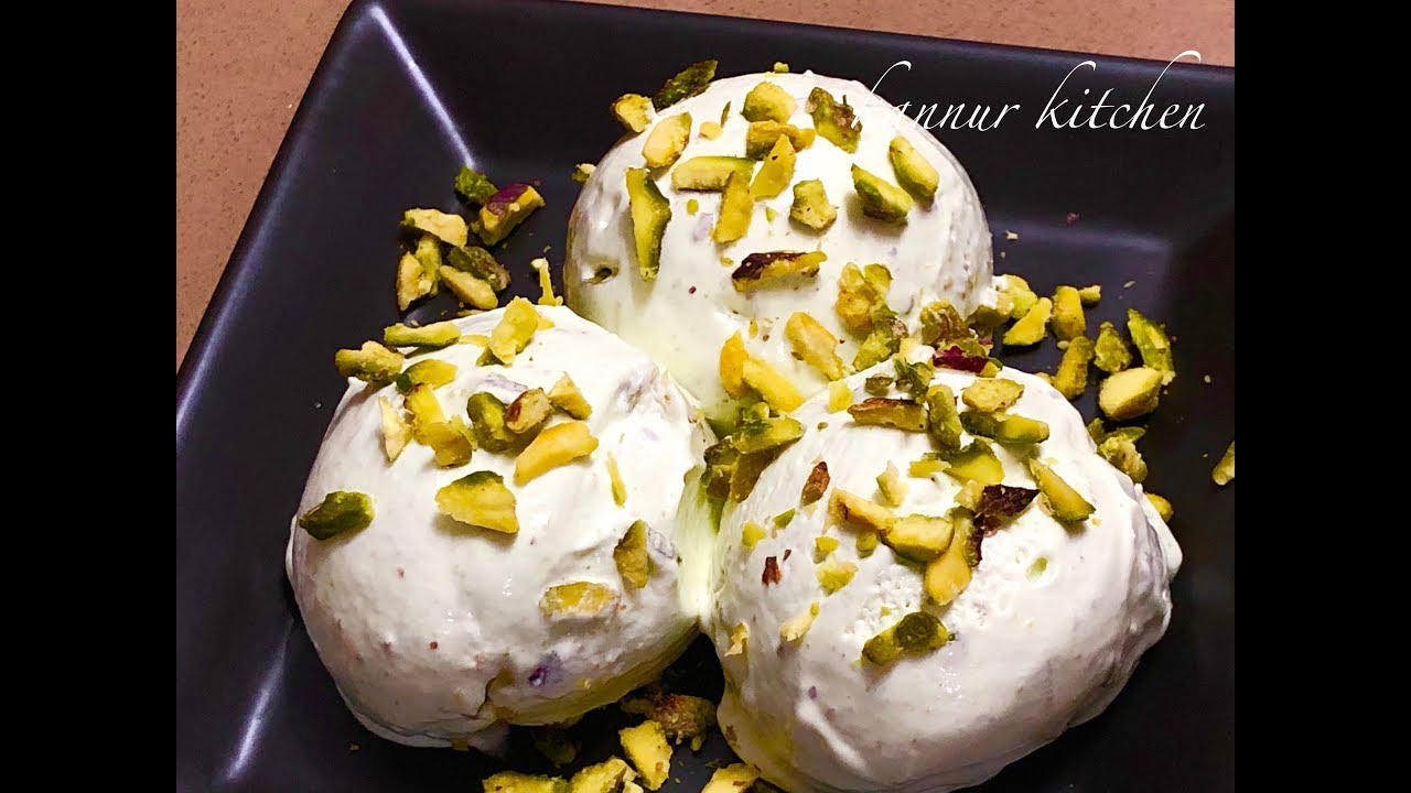 5 മിനിറ്റിൽ കൊതിയൂറും പിസ്ത ഐസ്ക്രീം || Pista Ice Cream - YouTube