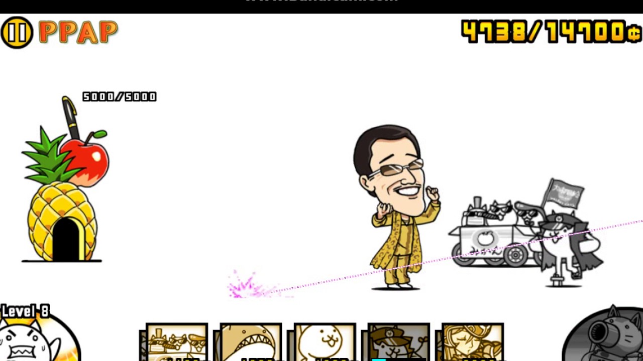 The Battle Cats: PPAP & Jojo Cat Upgraded - YouTube