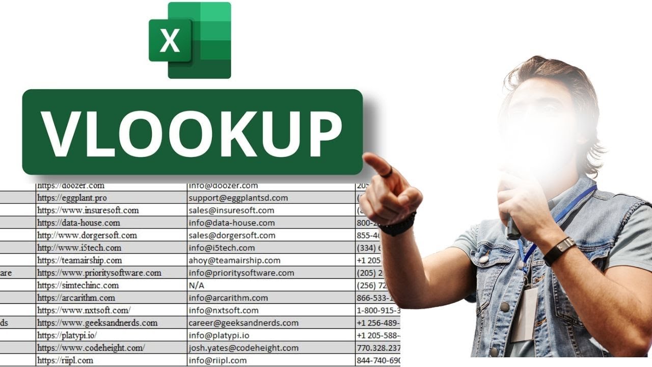 VLOOKUP in Excel | Step-by-Step Tutorial for Beginners - YouTube