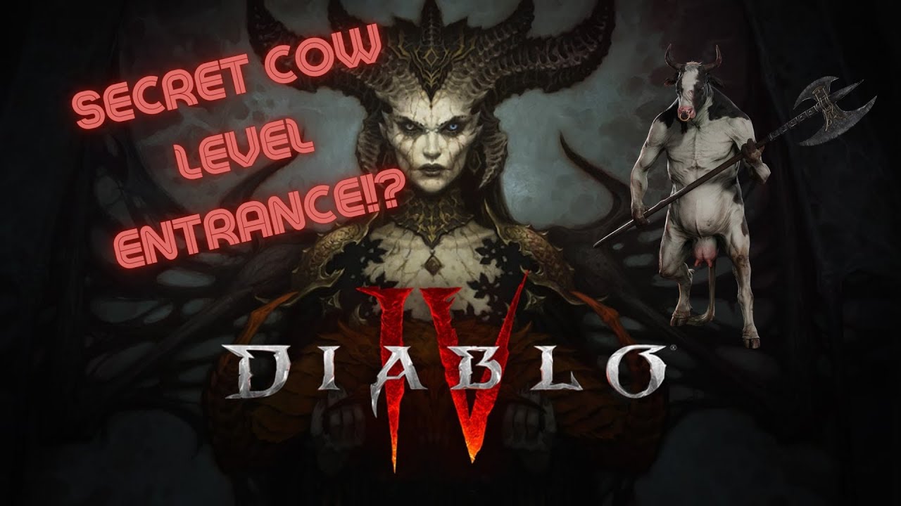 Diablo 4 secret cow level entrance? - YouTube