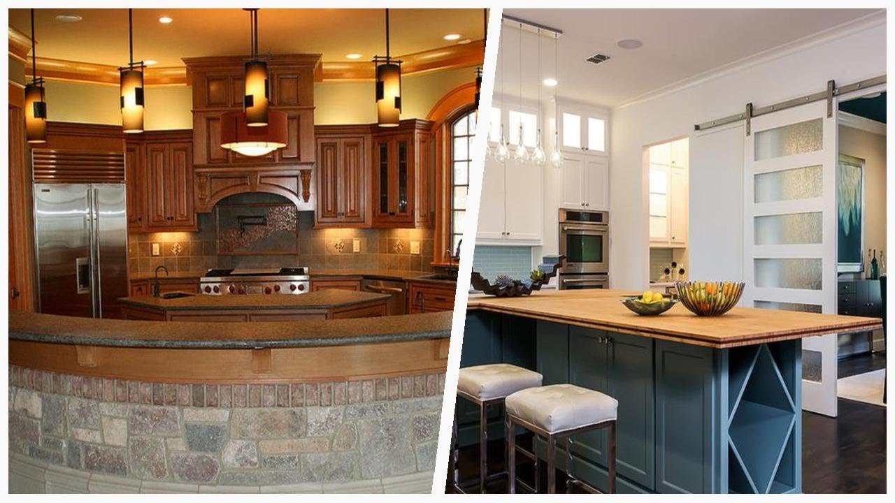 75 Craftsman Kitchen With Two Islands Design Ideas You'll Love 🌈 - YouTube