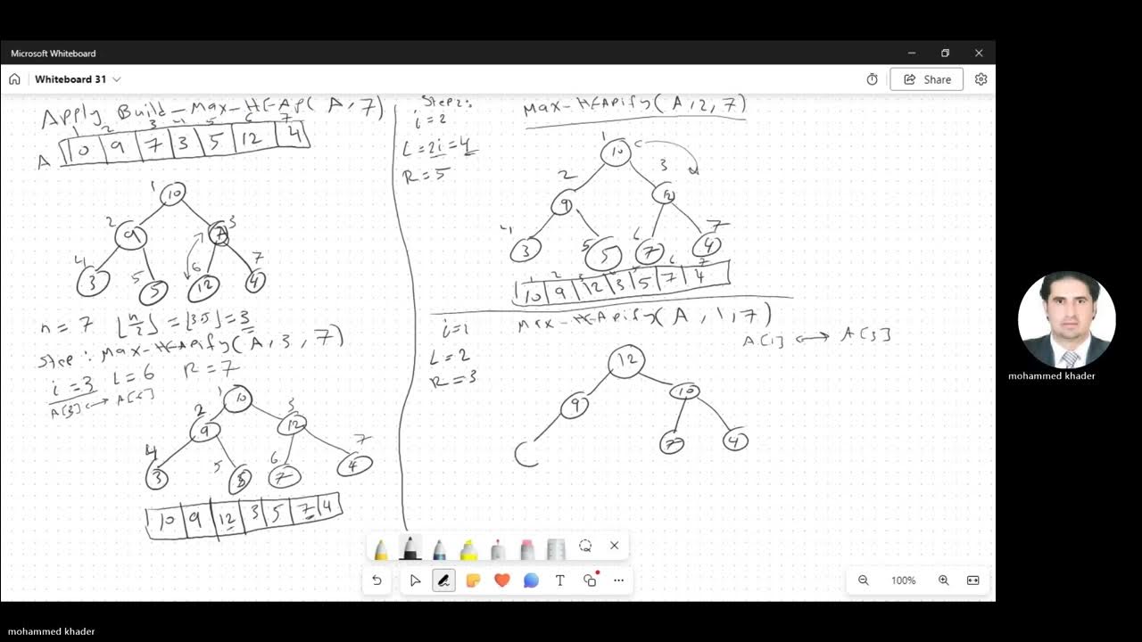 Chapter 4 Heap Sort Part 3 - YouTube