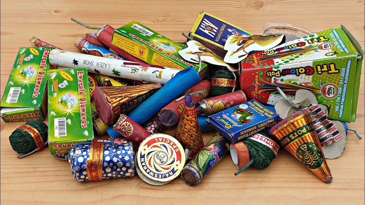 Diwali Crackers stash testing, Patakhe testing in Diwali, Cracker ...