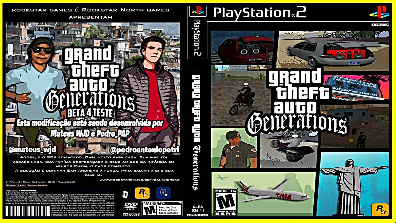 GTA GENERATION V4 COMPLETO OFICIAL - PS2 - YouTube