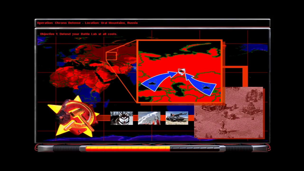 Red Alert 2 The Seventh Soviet Campaign: "Chrono Defense" Operation ...