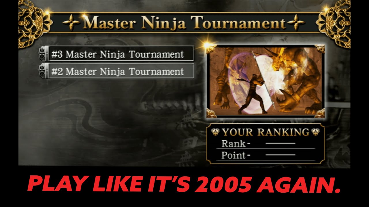 The Return of Ninja Gaiden’s Master Ninja Tournament - YouTube