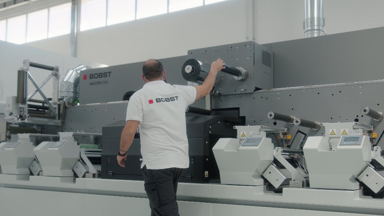 MASTER DM5 series | flexo capabilities - YouTube