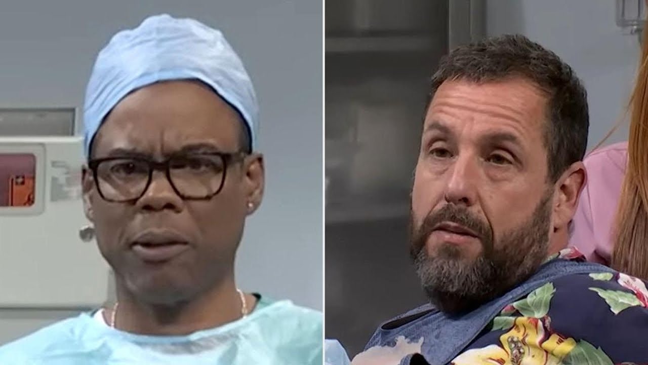 CHRIS ROCK & ADAM SANDLER'S BLOODY SURGERY SKETCH - YouTube