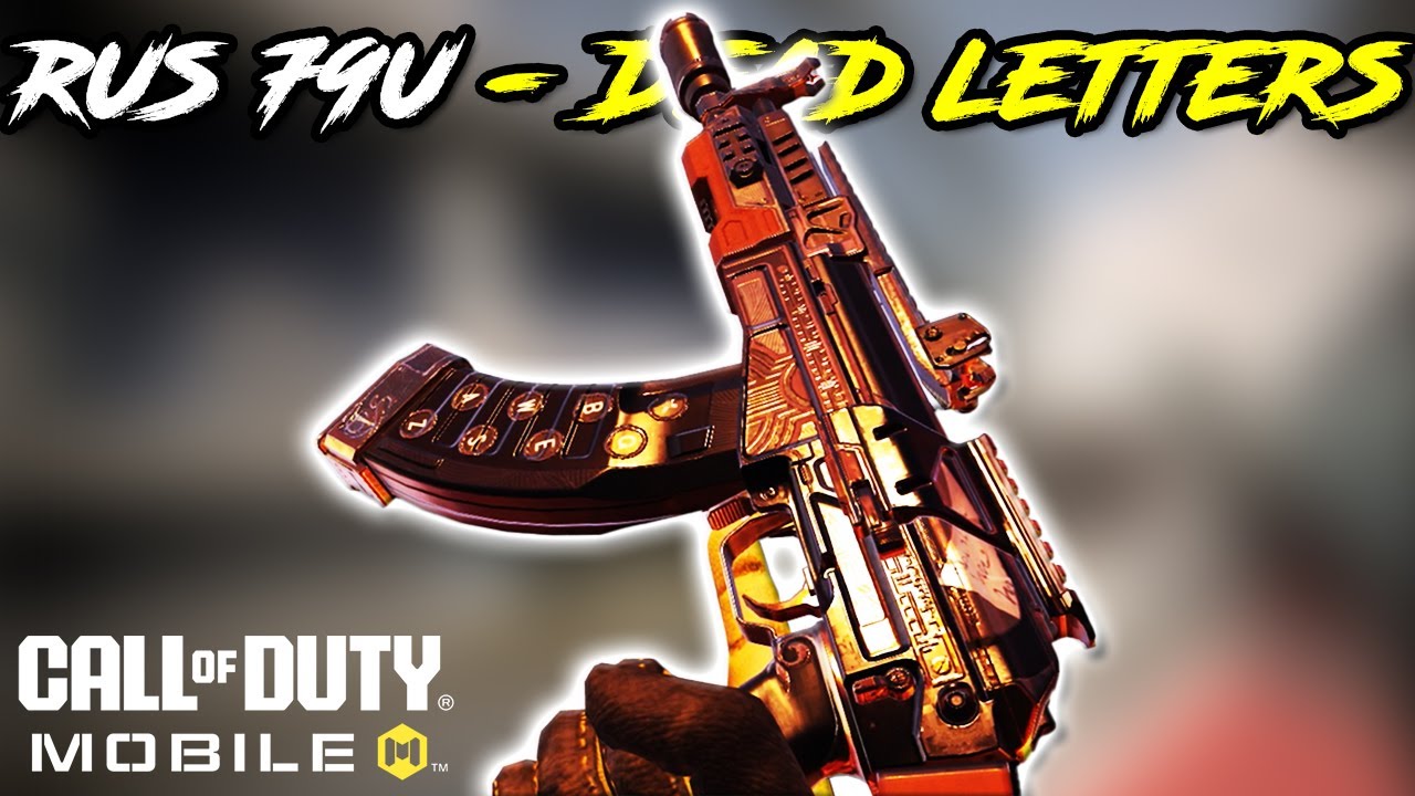 RUS 79u DEAD LETTERS GAMEPLAY COD MOBILE | Event Reward - YouTube