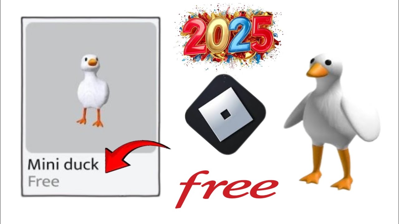 CEPAT! Cara Mendapatkan Mini Duck+28 Item Roblox Gratis (2025) - YouTube