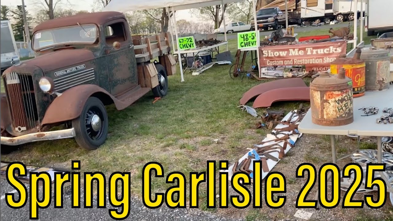 Spring Carlisle Swap Meet 2025 - YouTube