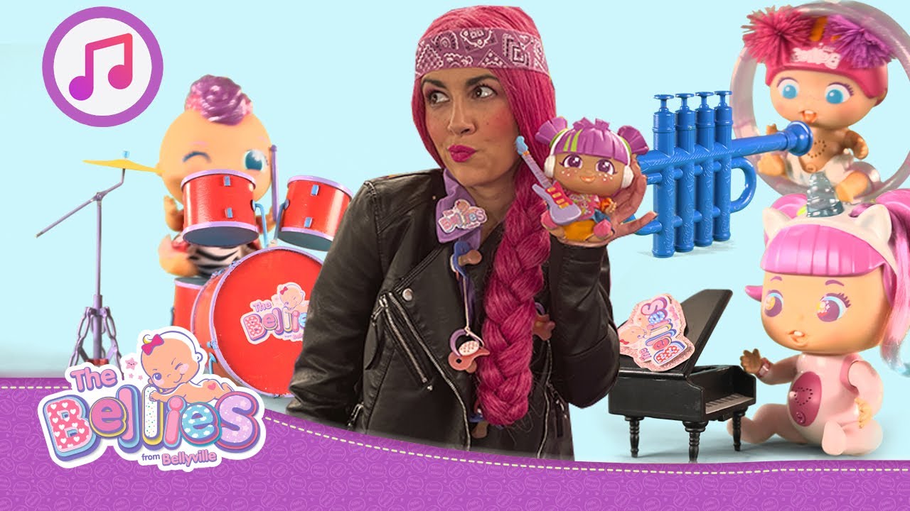 ¡El CONCIERTO de los BELLIES! 🥁 Formamos UNA BANDA con PUNKY PINK y ...