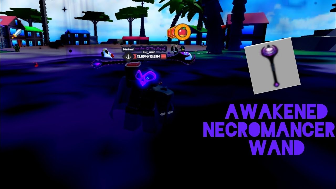 Showcase Awk Necromancer's Wand-One Fruit Simulator - YouTube